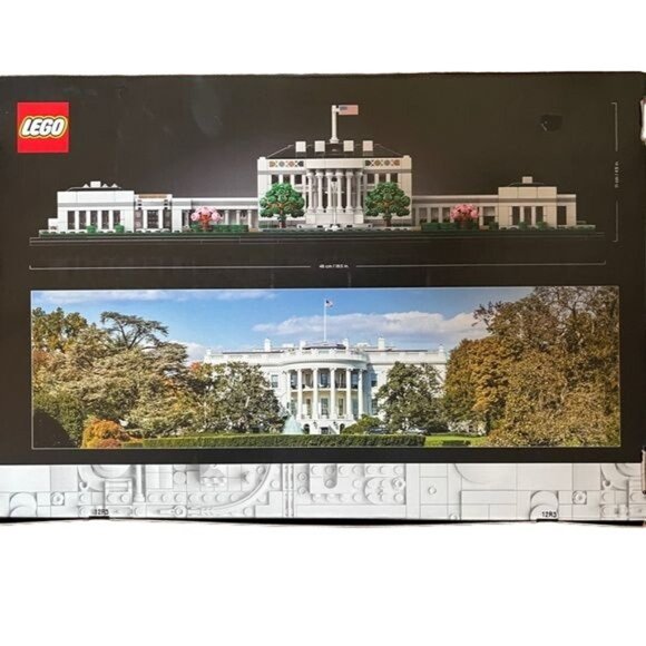 Lego | Toys | Lego Architecture 254 The White House Washington Dc New ...